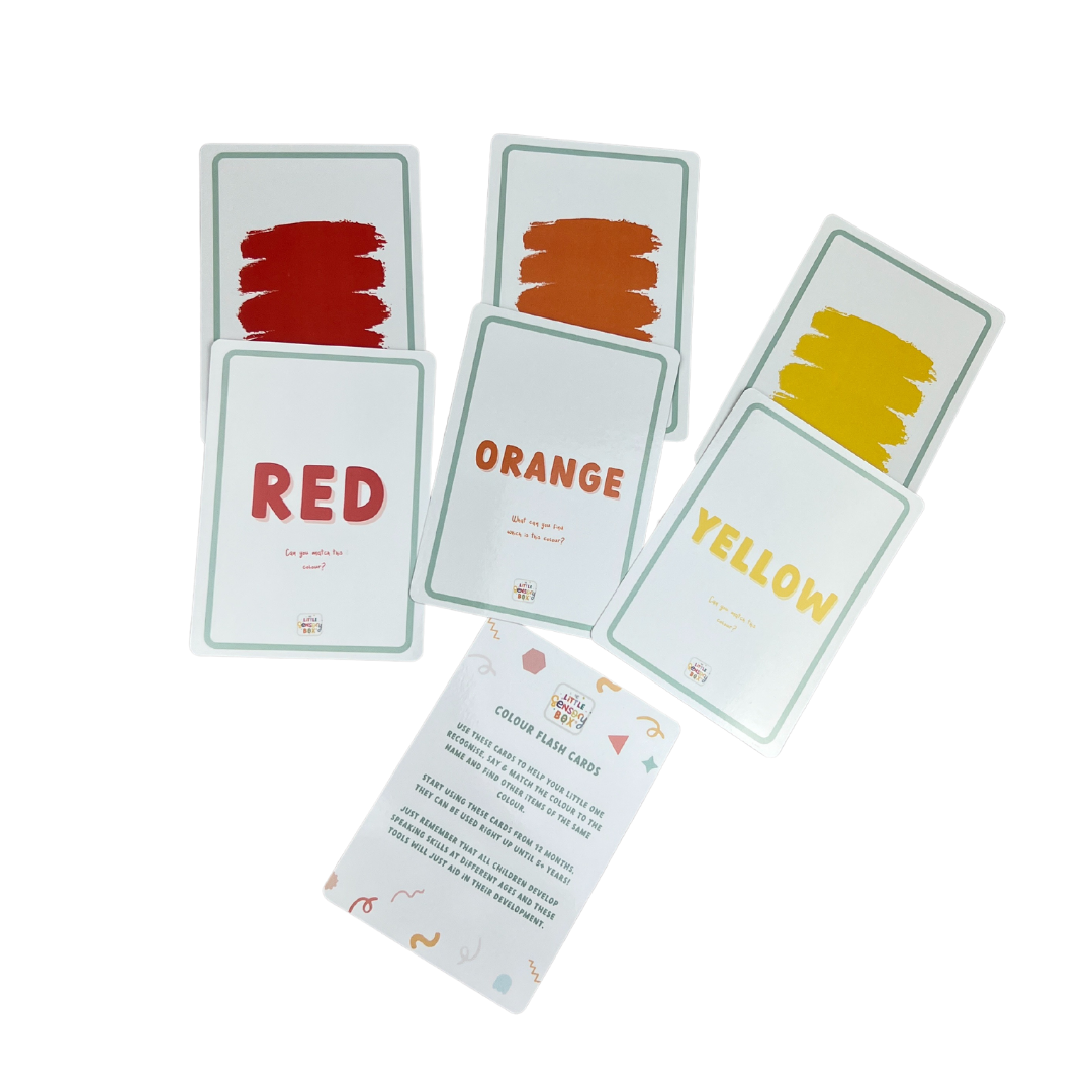 Colour Flashcards & Matching Game