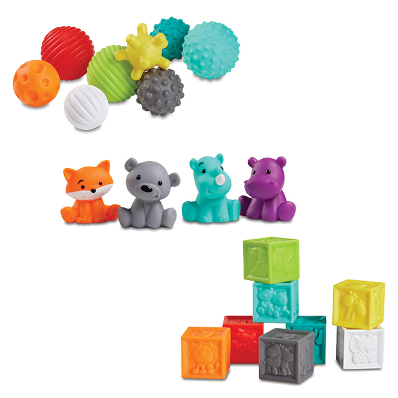 Sensory Balls, Blocks and Buddies Set