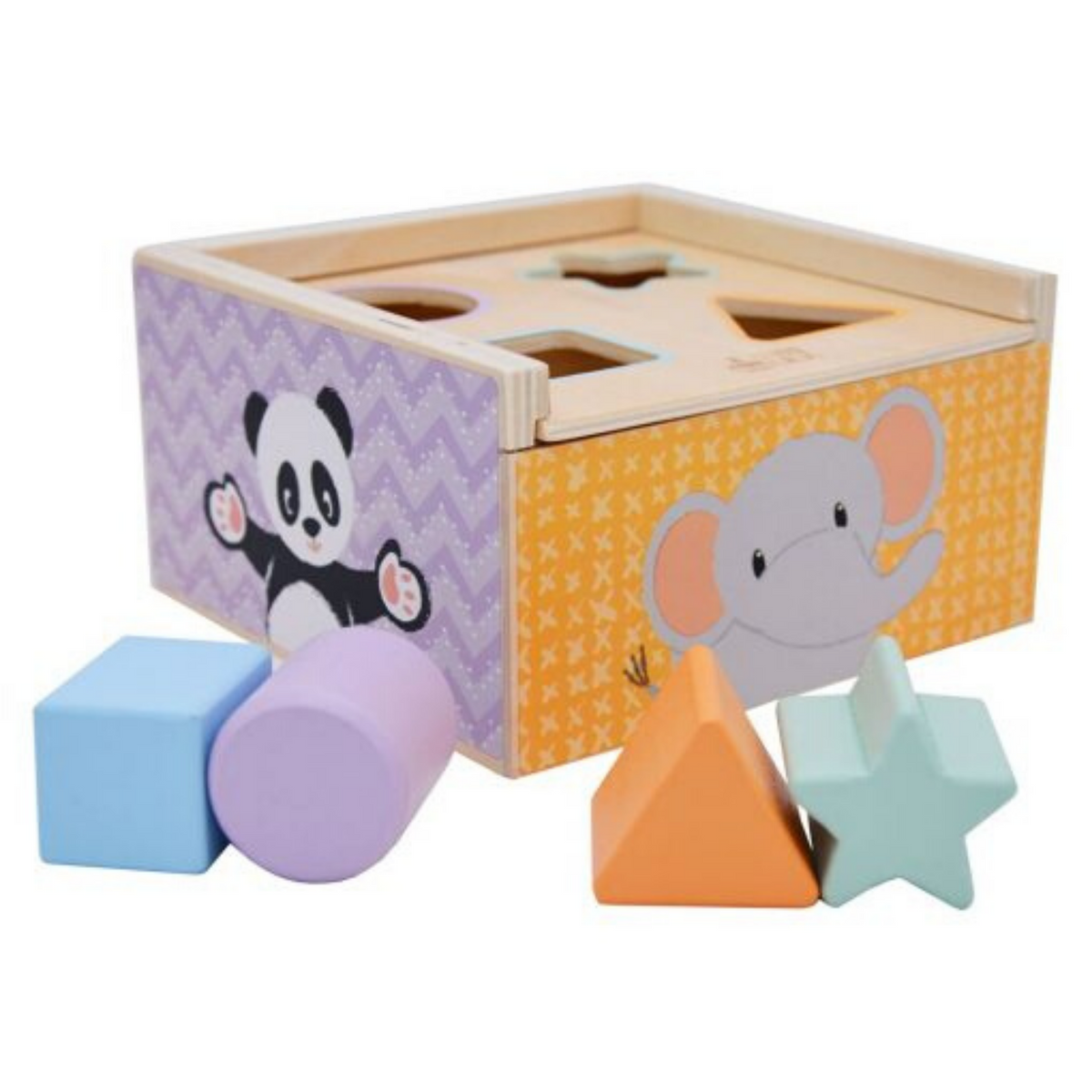 Baby's First Shape Sorter Box | Wooden Toys